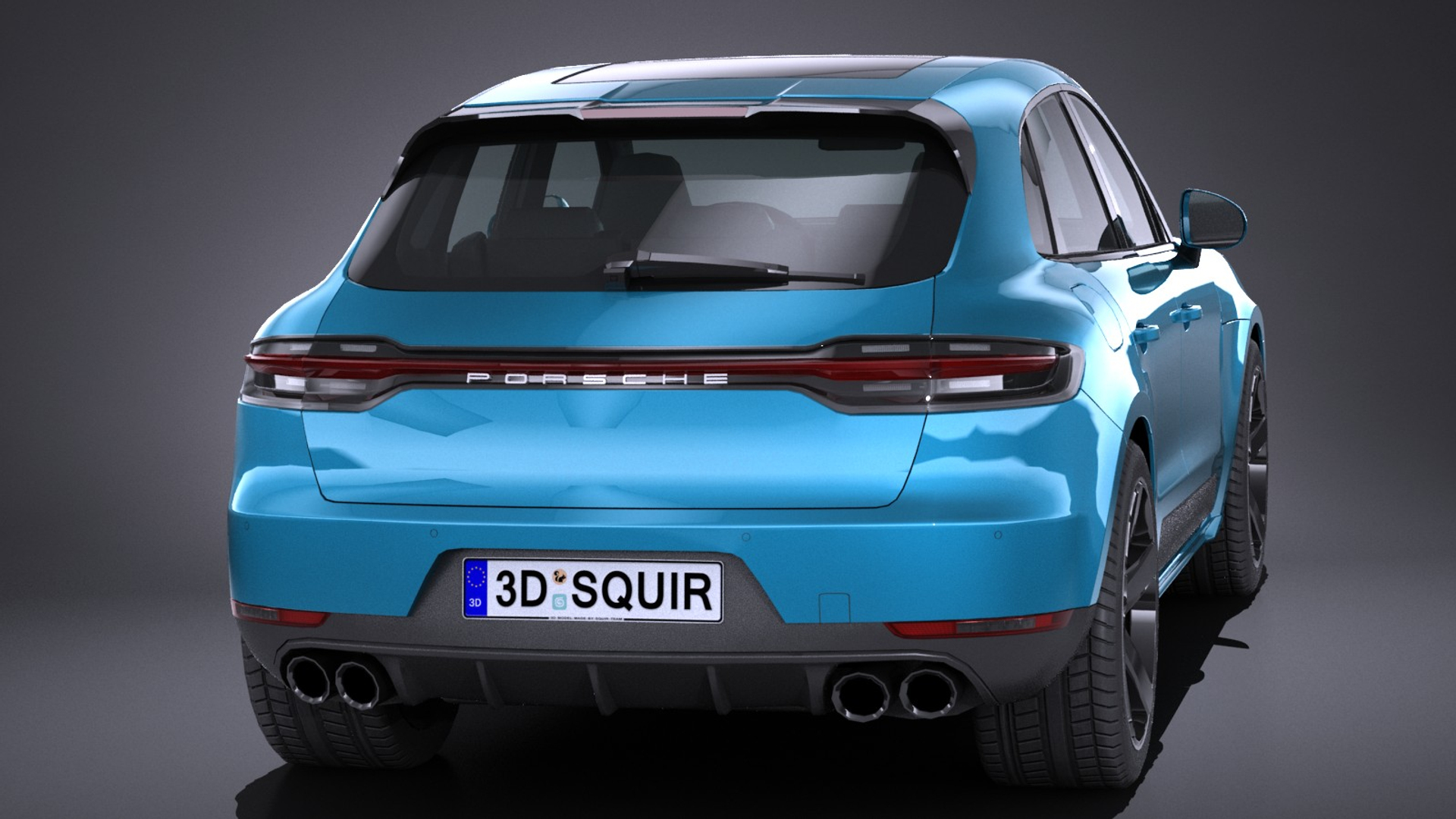 Porsche macan 2019 3D model - TurboSquid 1331270