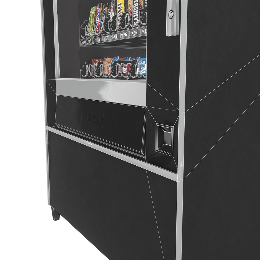 3D Snack Vending Machine - TurboSquid 1507594