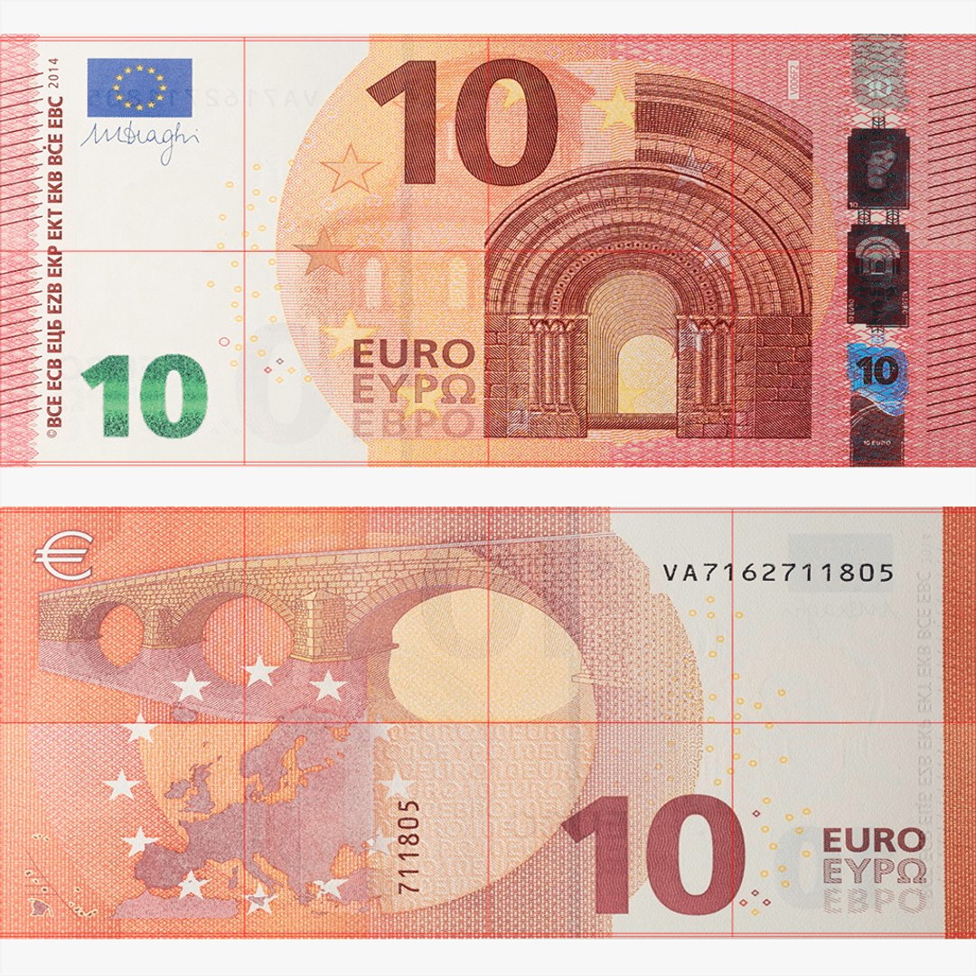 Euro Bills Small Pile 3D - TurboSquid 1870872