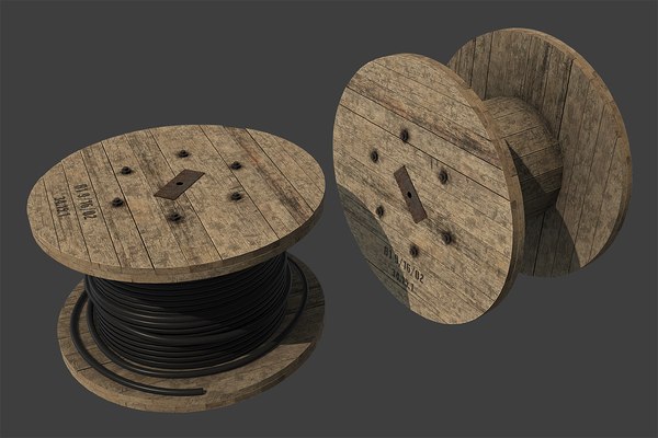 modelo 3d Bobina de cable - TurboSquid 1315595