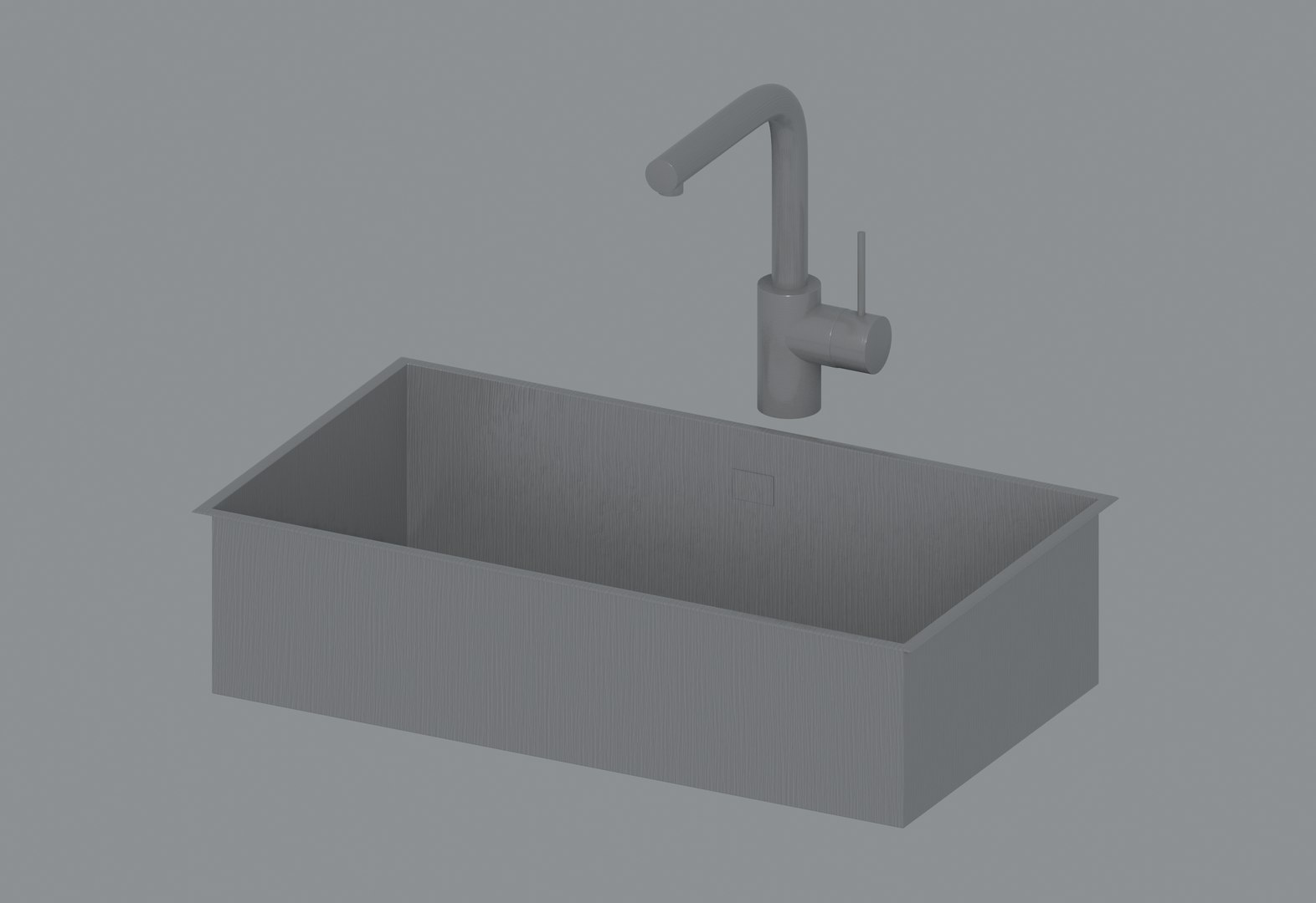 3D Modern Sink model - TurboSquid 2058726