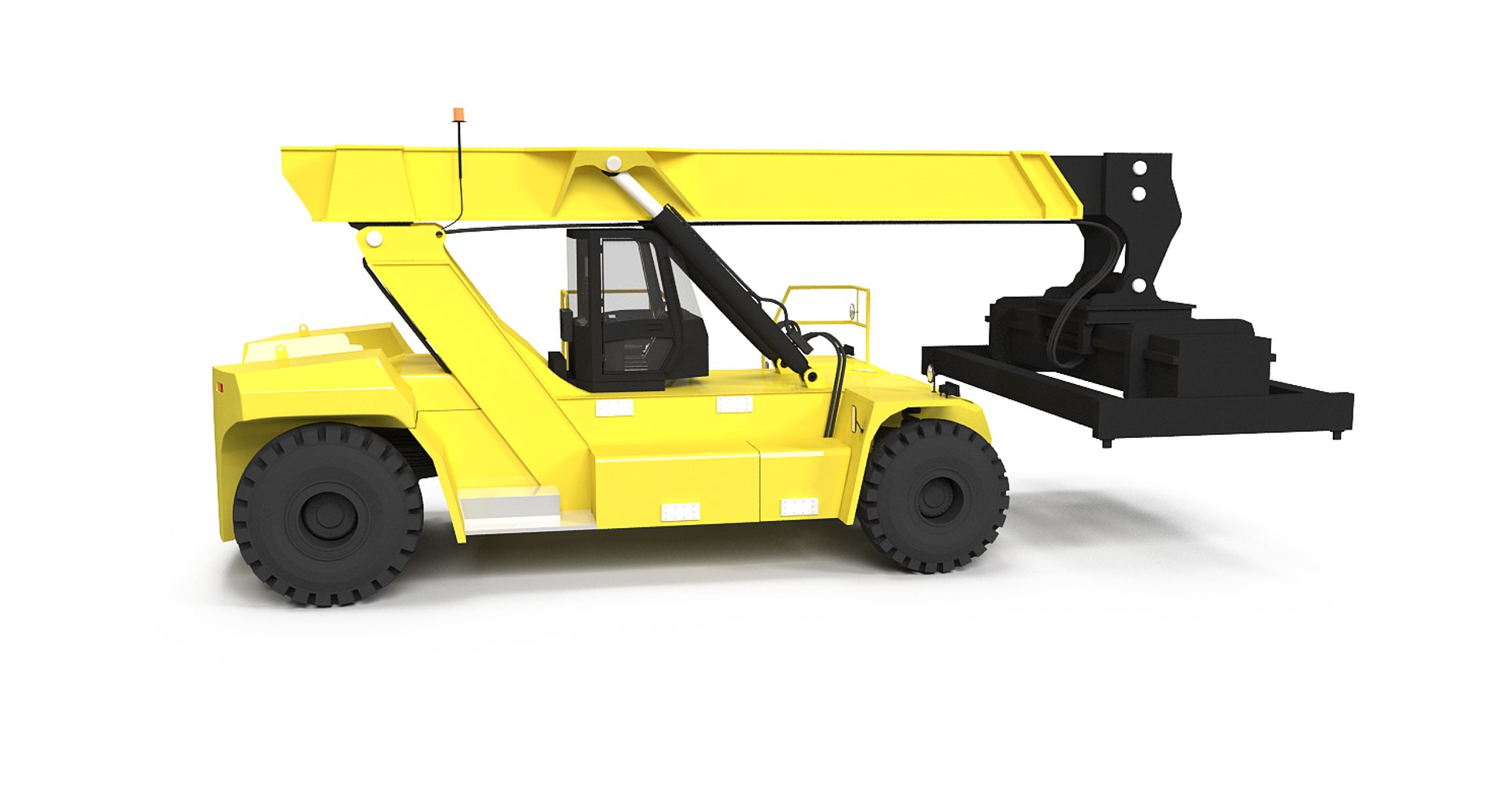 3d Handler Shipping Container Model