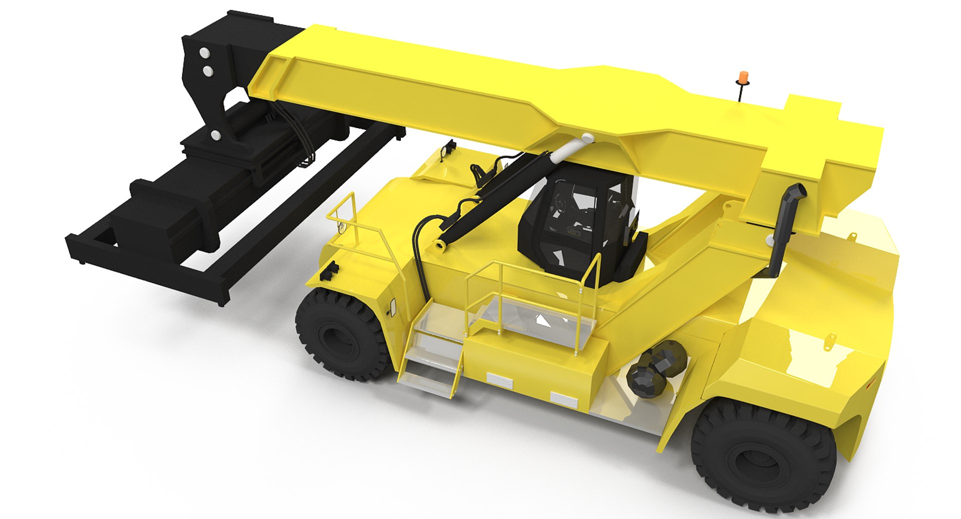 3d Handler Shipping Container Model