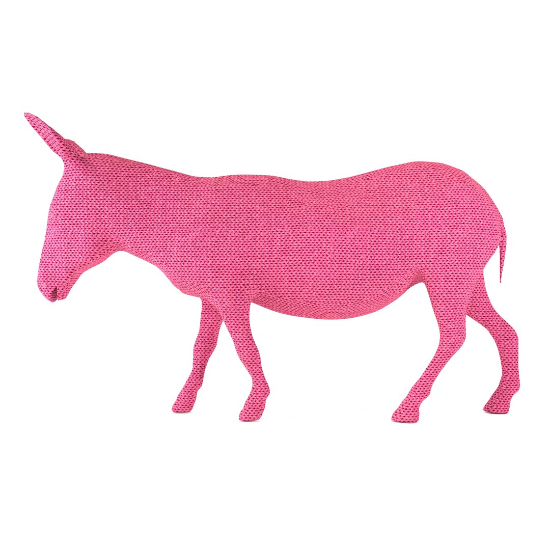 3D Fabric Donkey Model - TurboSquid 1904326