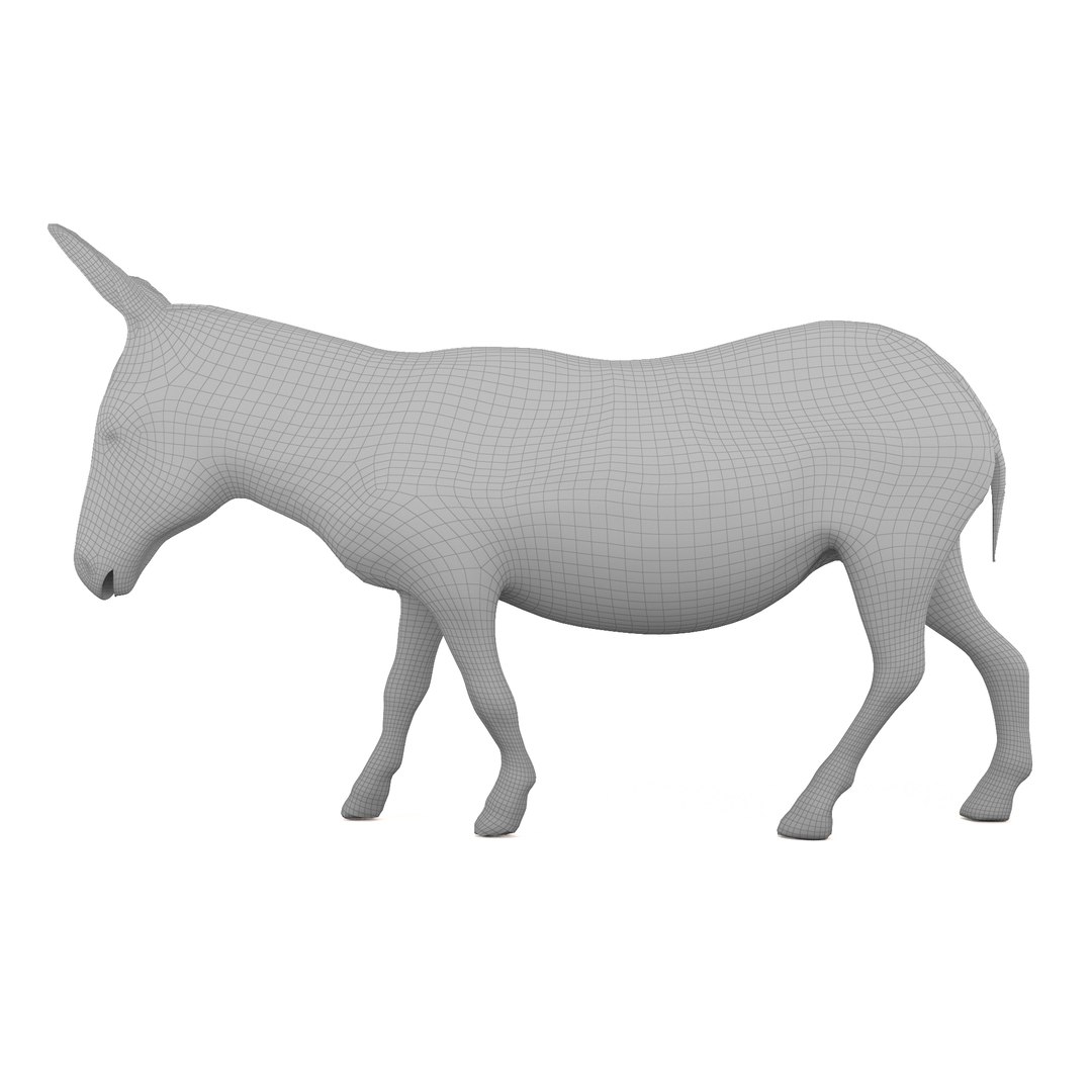 3D Fabric Donkey Model - TurboSquid 1904326