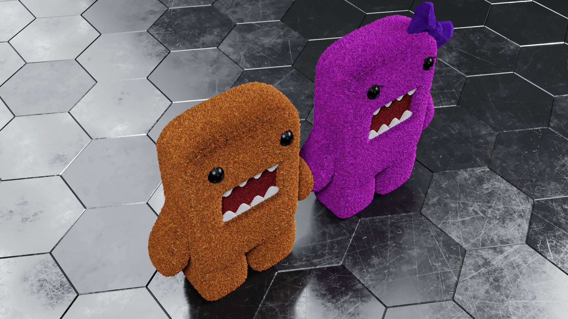 Purple Domo Wallpaper