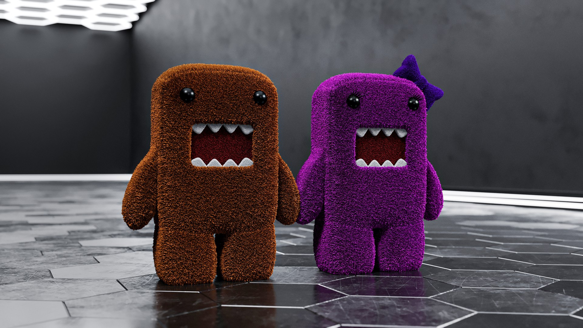 Purple Domo Wallpaper