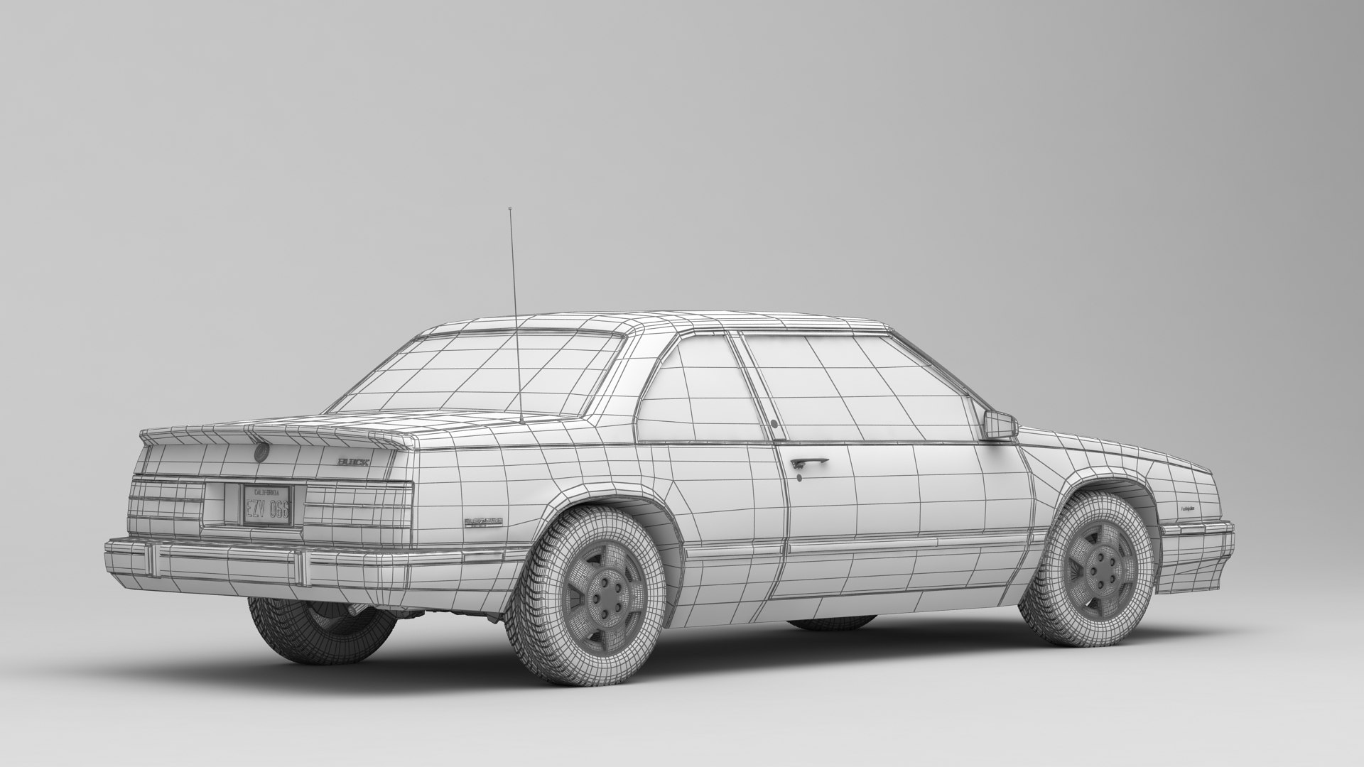 Buick LeSabre T-Type 1988 3D Model - TurboSquid 2010557