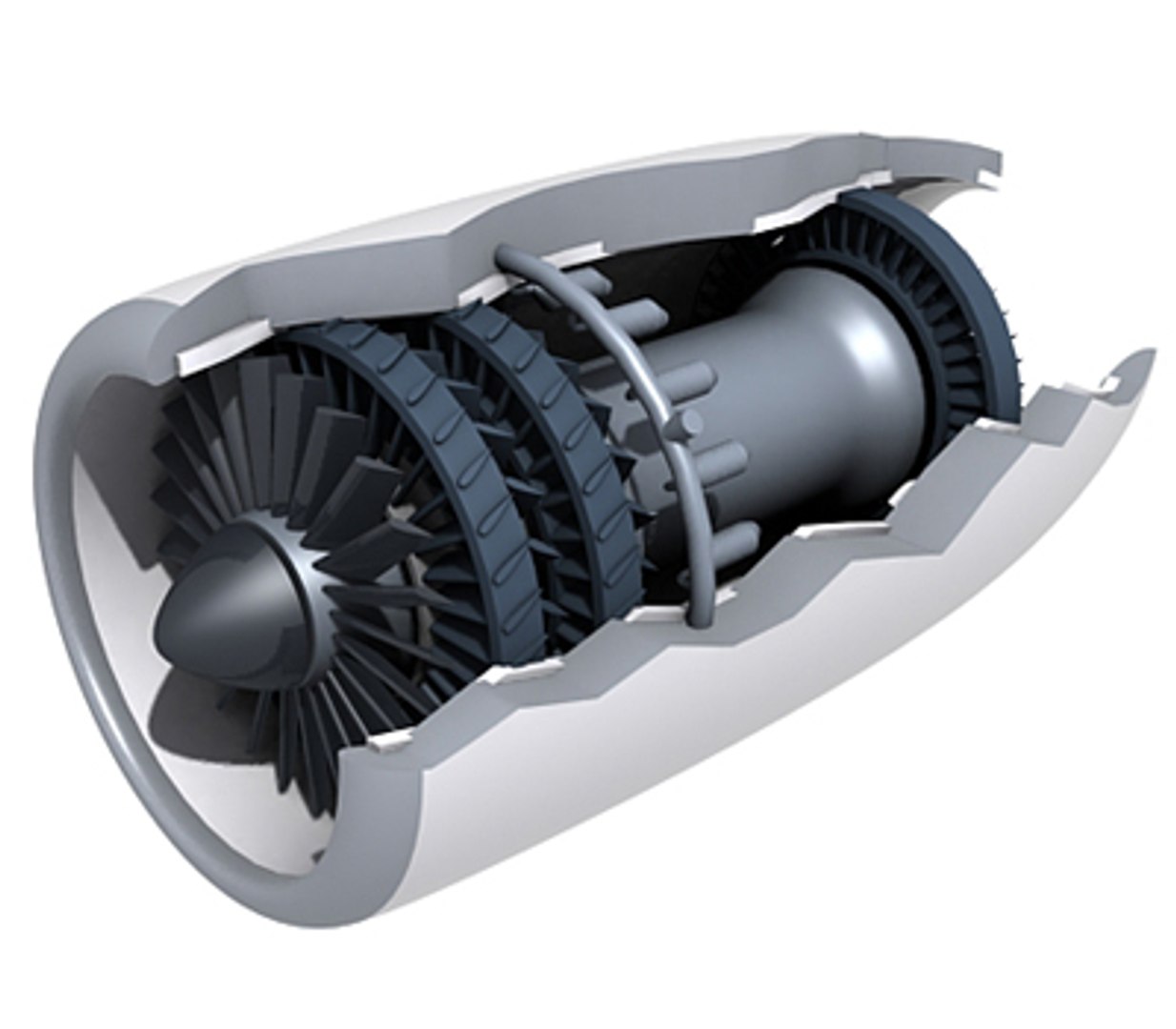 Jetengine 3d Model