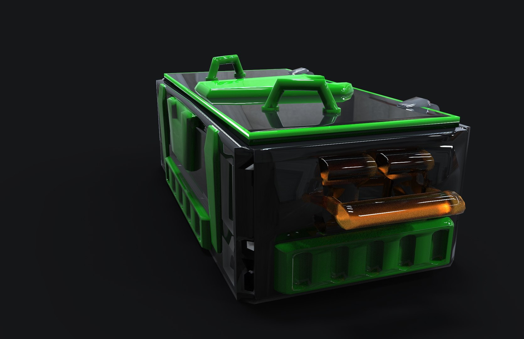 Loot Box Model 2 3D Model - TurboSquid 2015499