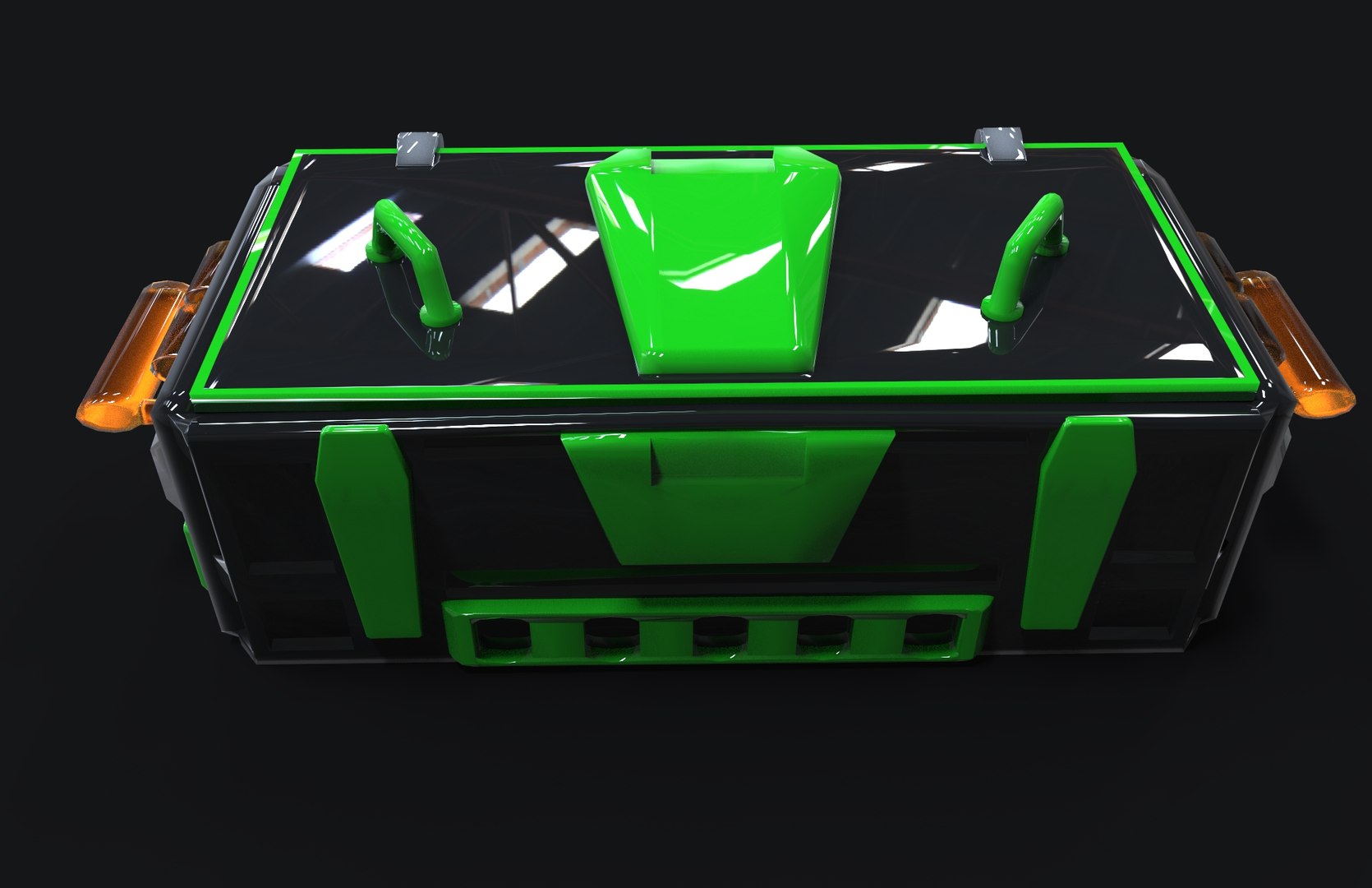 Loot Box Model 2 3D Model - TurboSquid 2015499