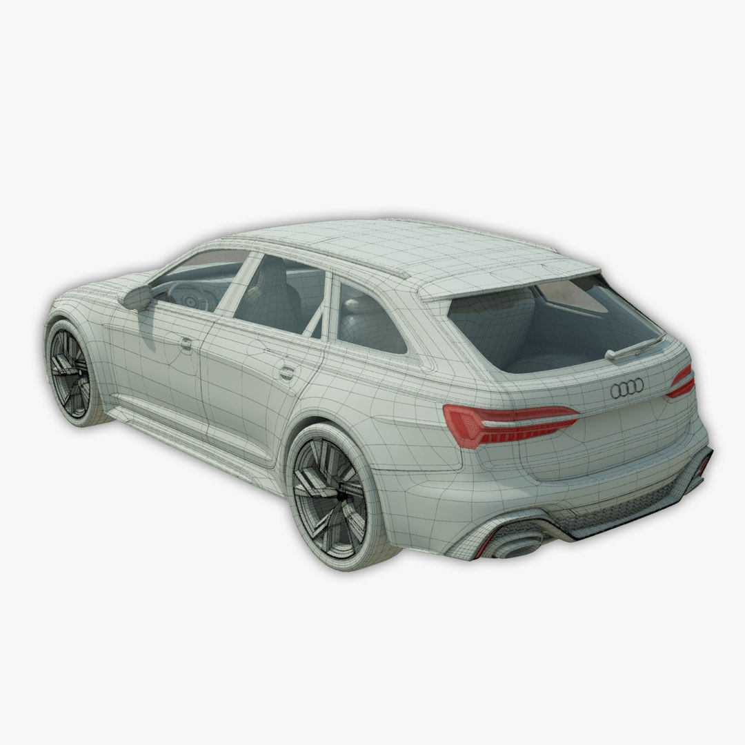 Audi Rs6 Avant 2020 3D - TurboSquid 1508999