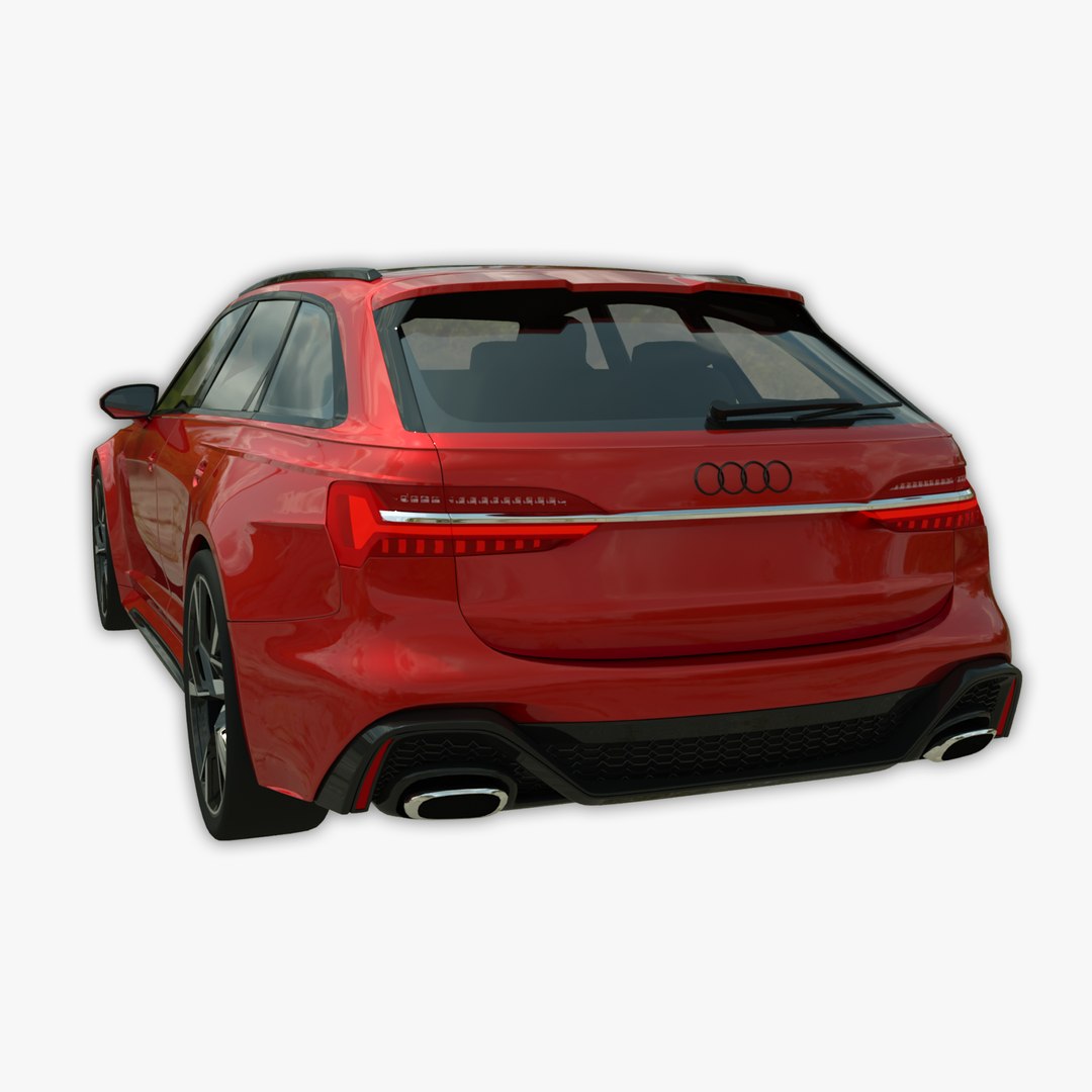 Audi Rs6 Avant 2020 3D - TurboSquid 1508999