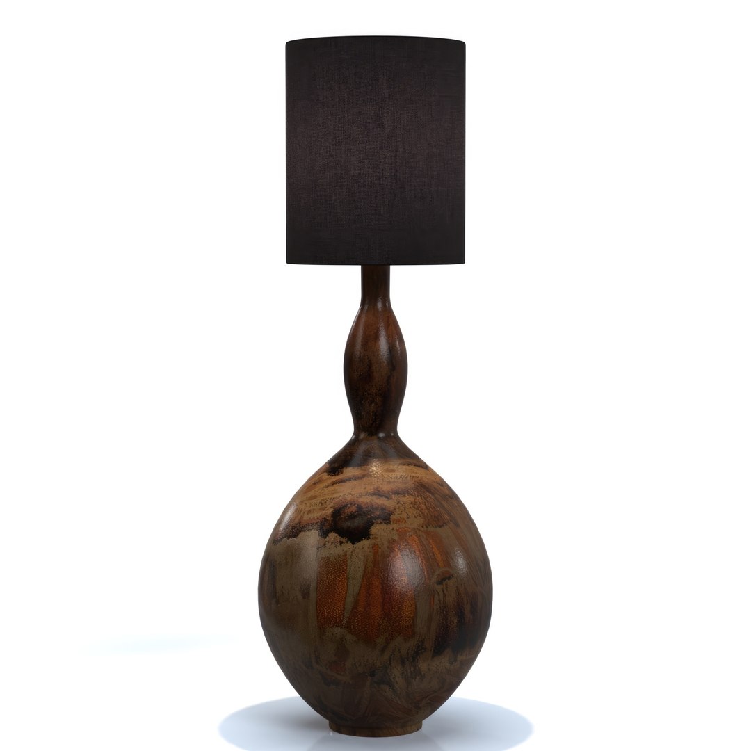 Gaia Vessel Face Floor Lamp PBR 3D Model - TurboSquid 2205504