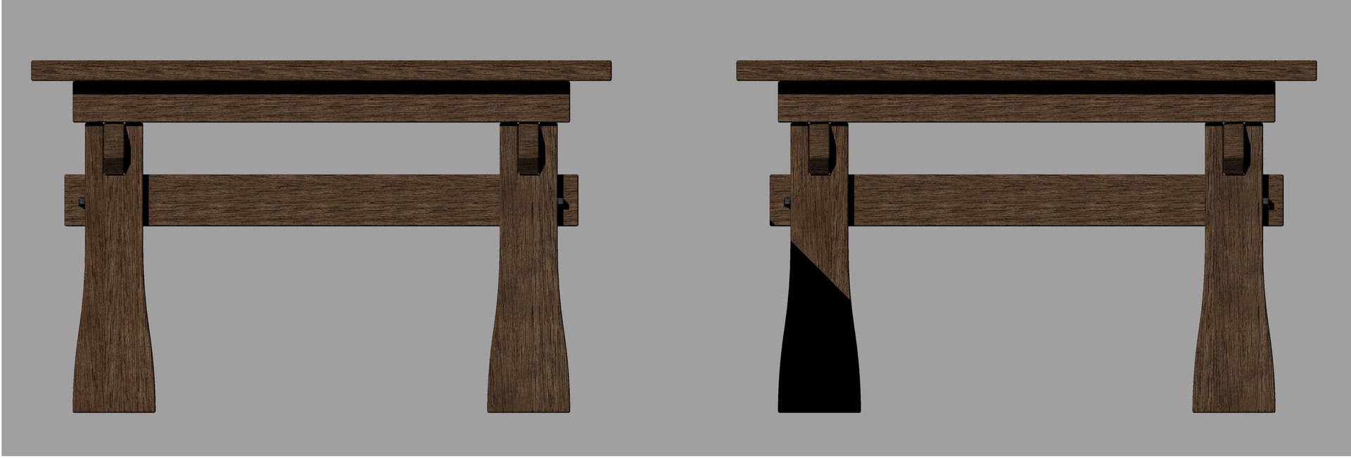 Free medieval tables model - TurboSquid 1400021