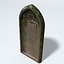 3d Stone Grave Gravestone Model