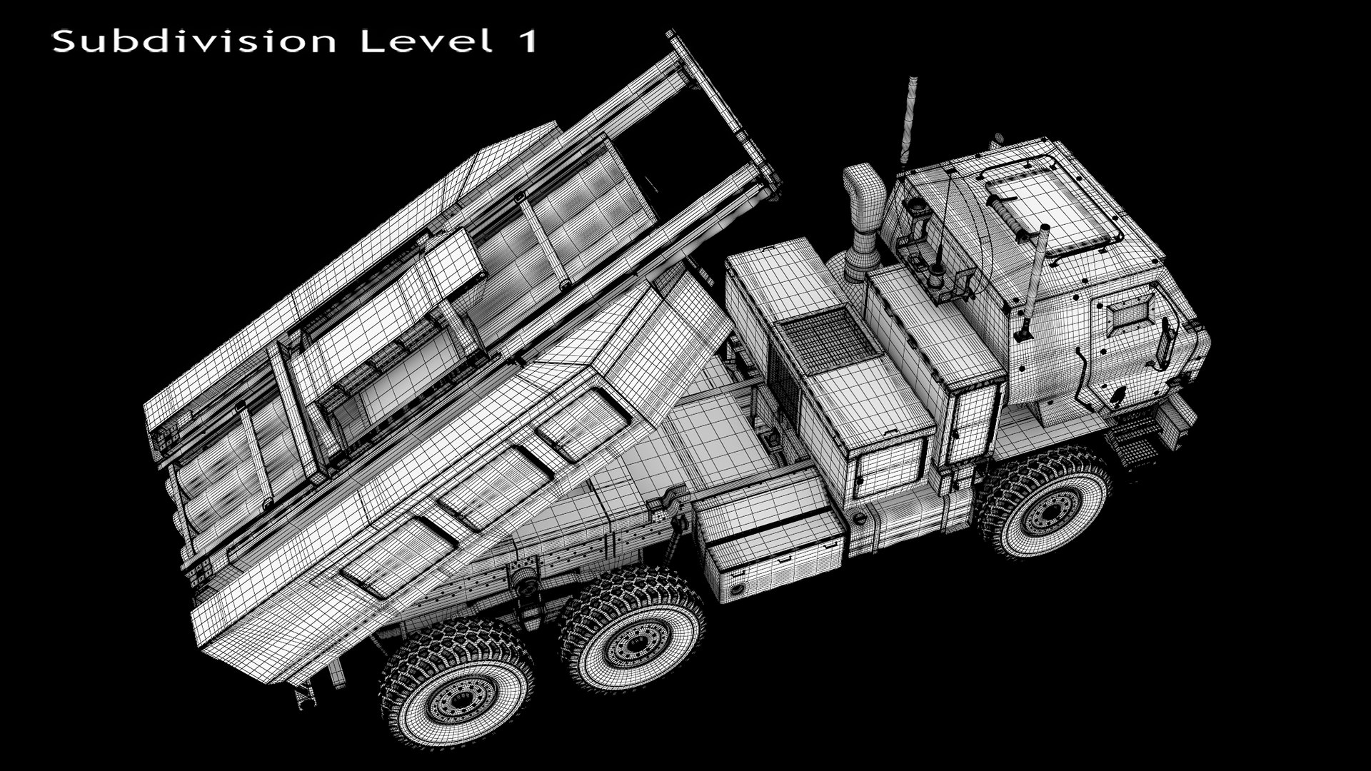 M142 HIMARS Model - TurboSquid 2096706