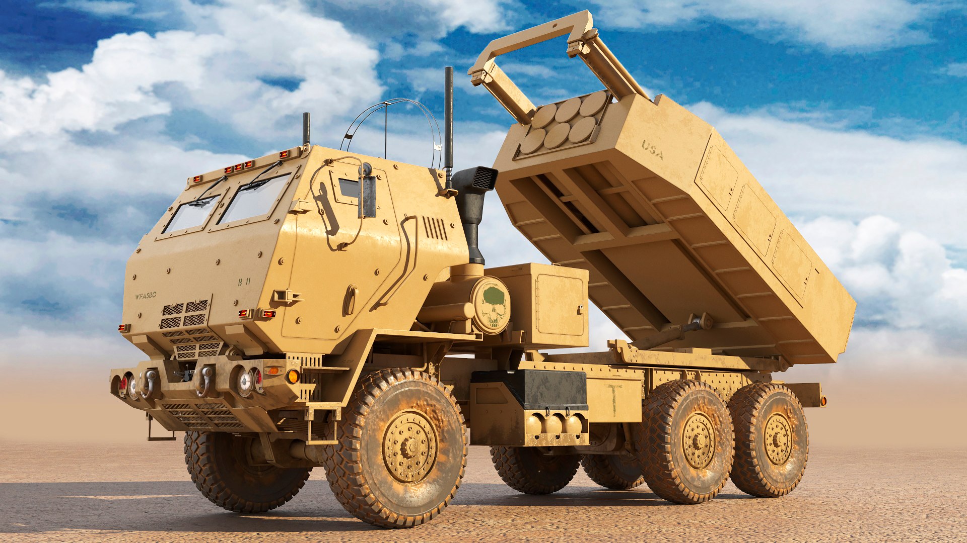 M142 HIMARS Model - TurboSquid 2096706