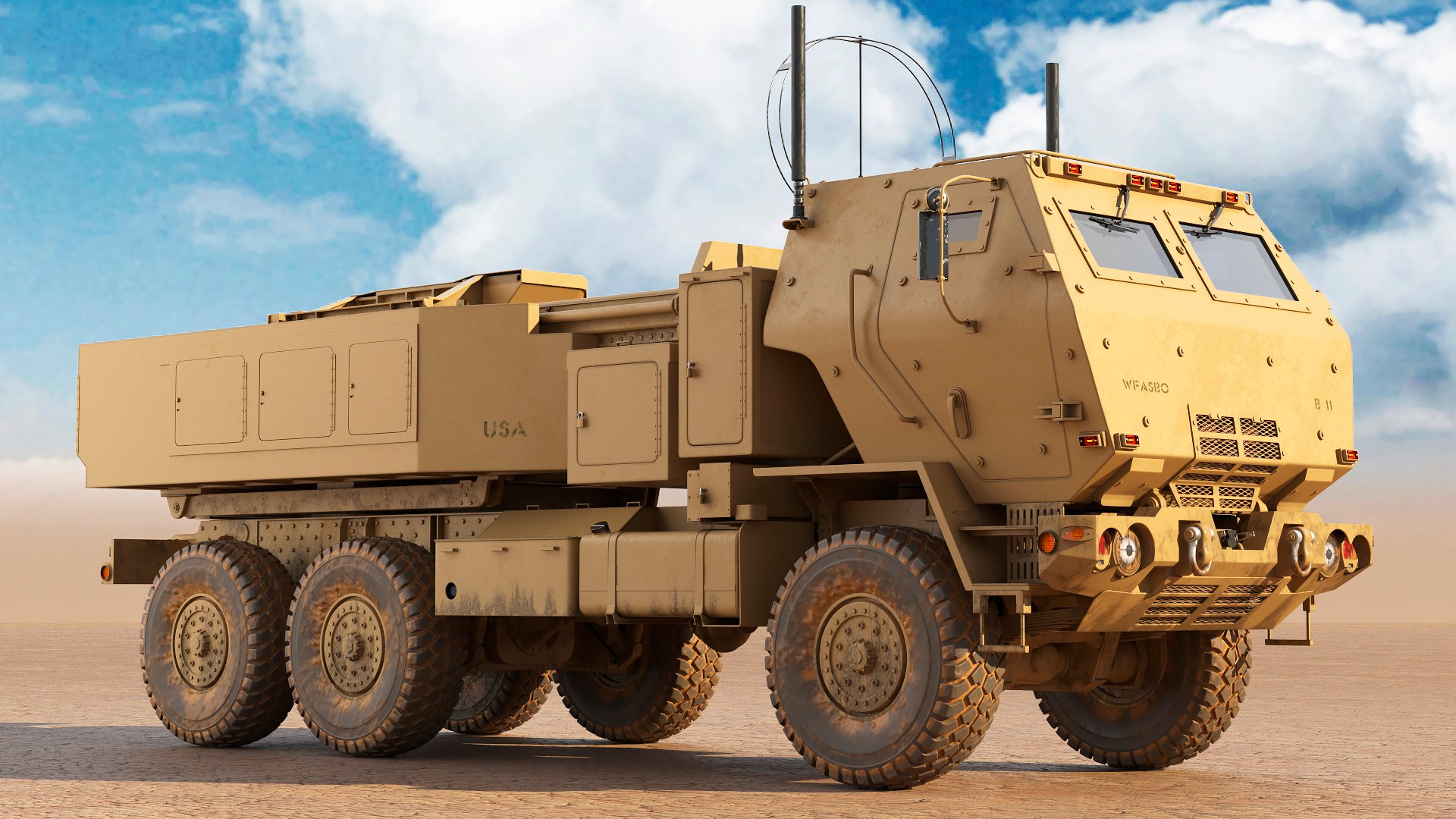 M142 HIMARS Model - TurboSquid 2096706