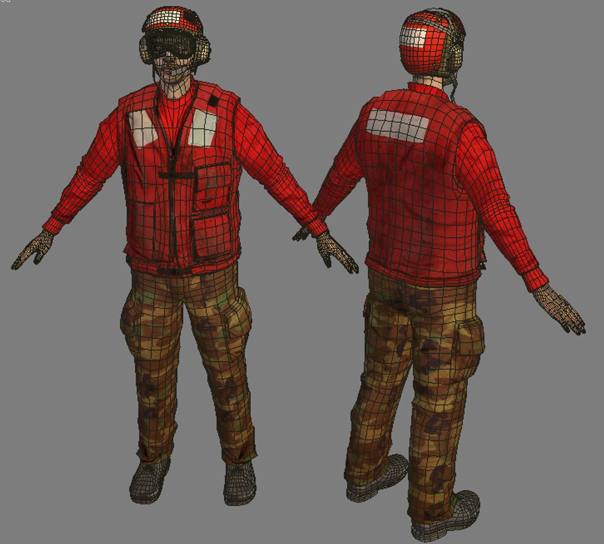 3d Carrier Deck Crew