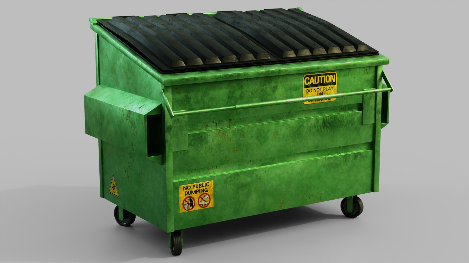 Trash Dumpster - Blender 3D - TurboSquid 1839352