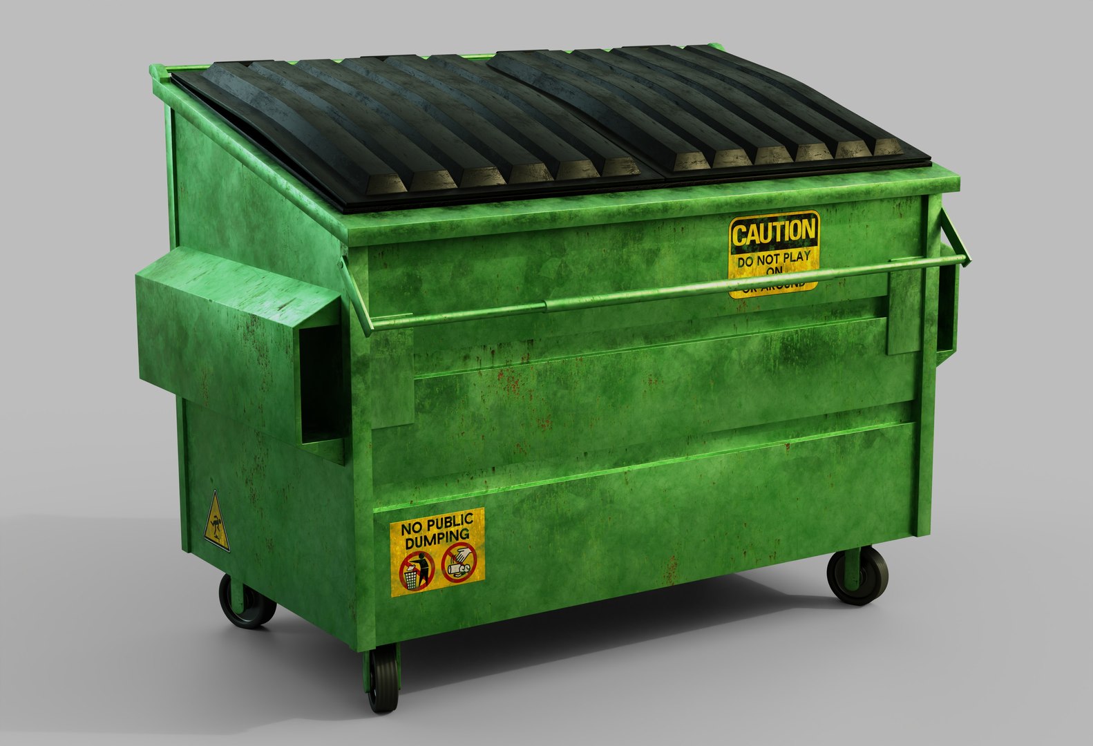 Trash Dumpster - Blender 3D - TurboSquid 1839352