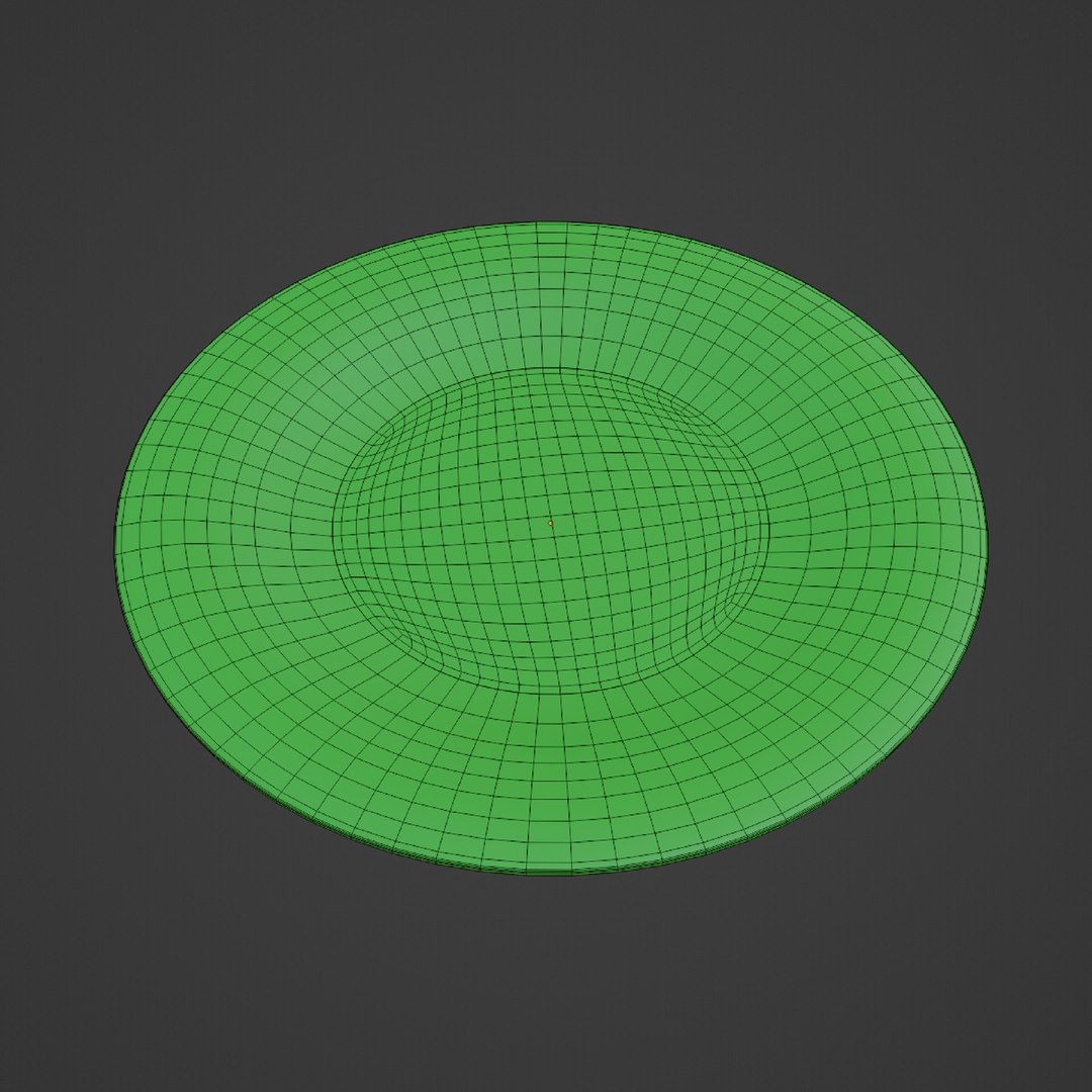 3D Model Disposable Plastic Plate B 03 - TurboSquid 2309645