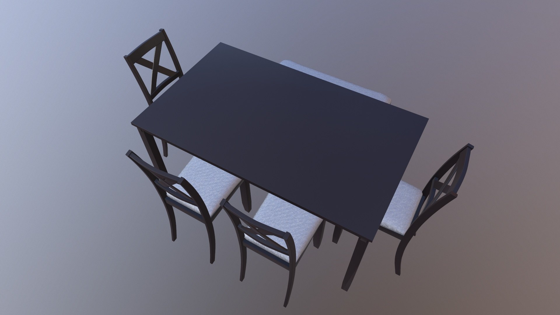 3D Model Dining Table - TurboSquid 2142292
