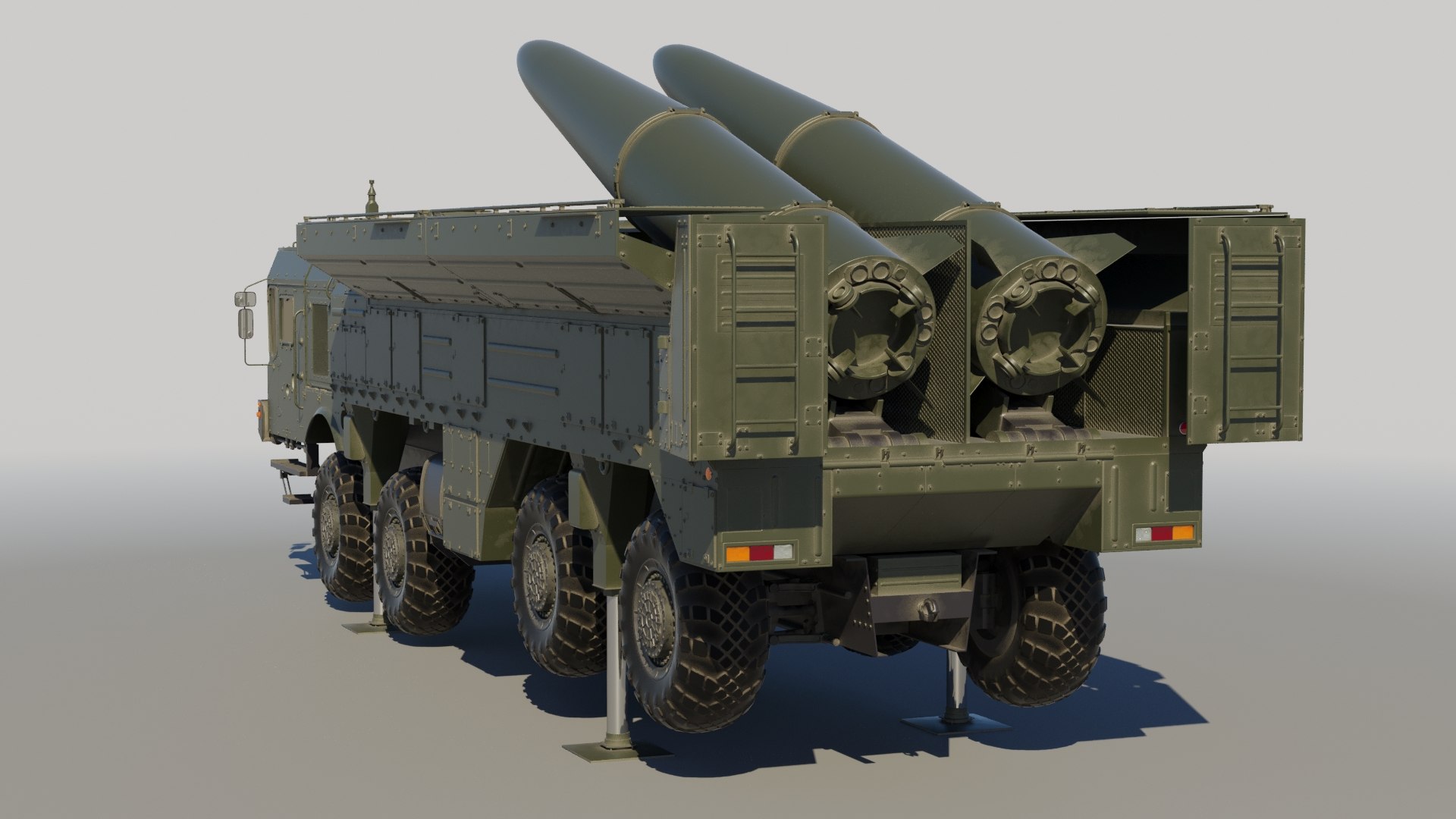 Iskander Ss-26 Stone Ballistic 3D Model - TurboSquid 1499442