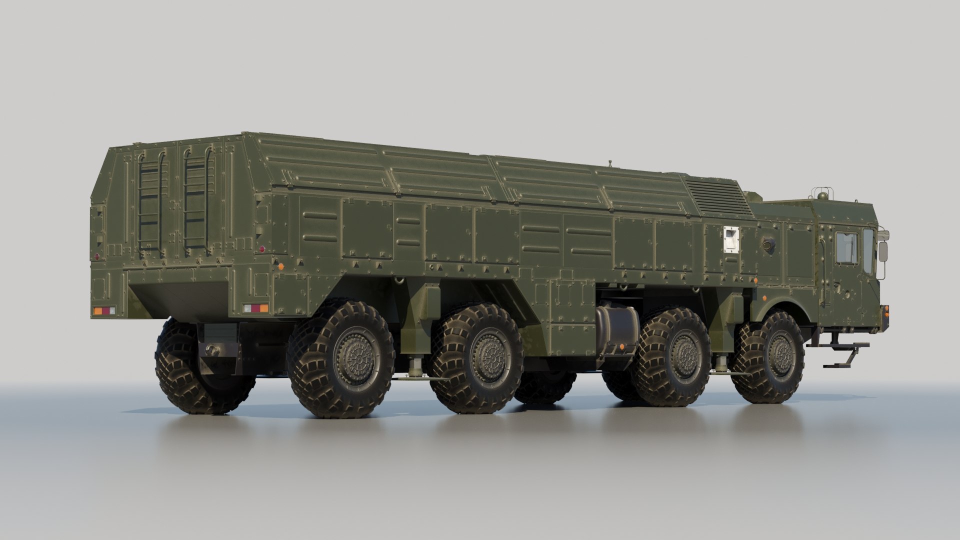 Iskander Ss-26 Stone Ballistic 3D Model - TurboSquid 1499442