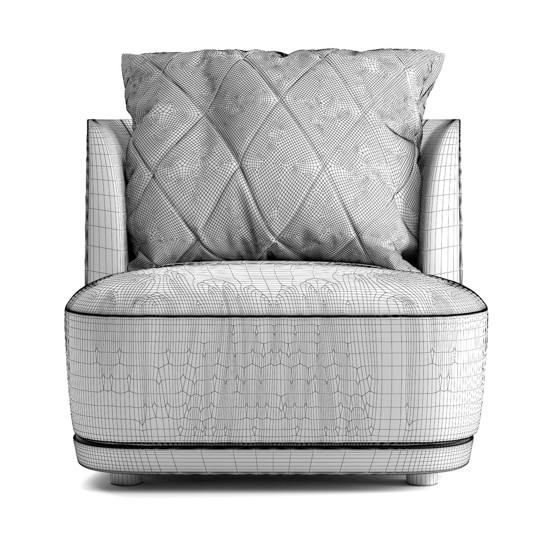 3D Grace Alberta Armchair - TurboSquid 1512133