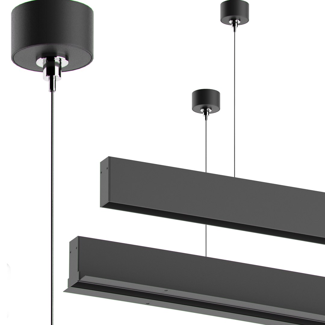 3D Spot 6 Track Light - TurboSquid 1644728