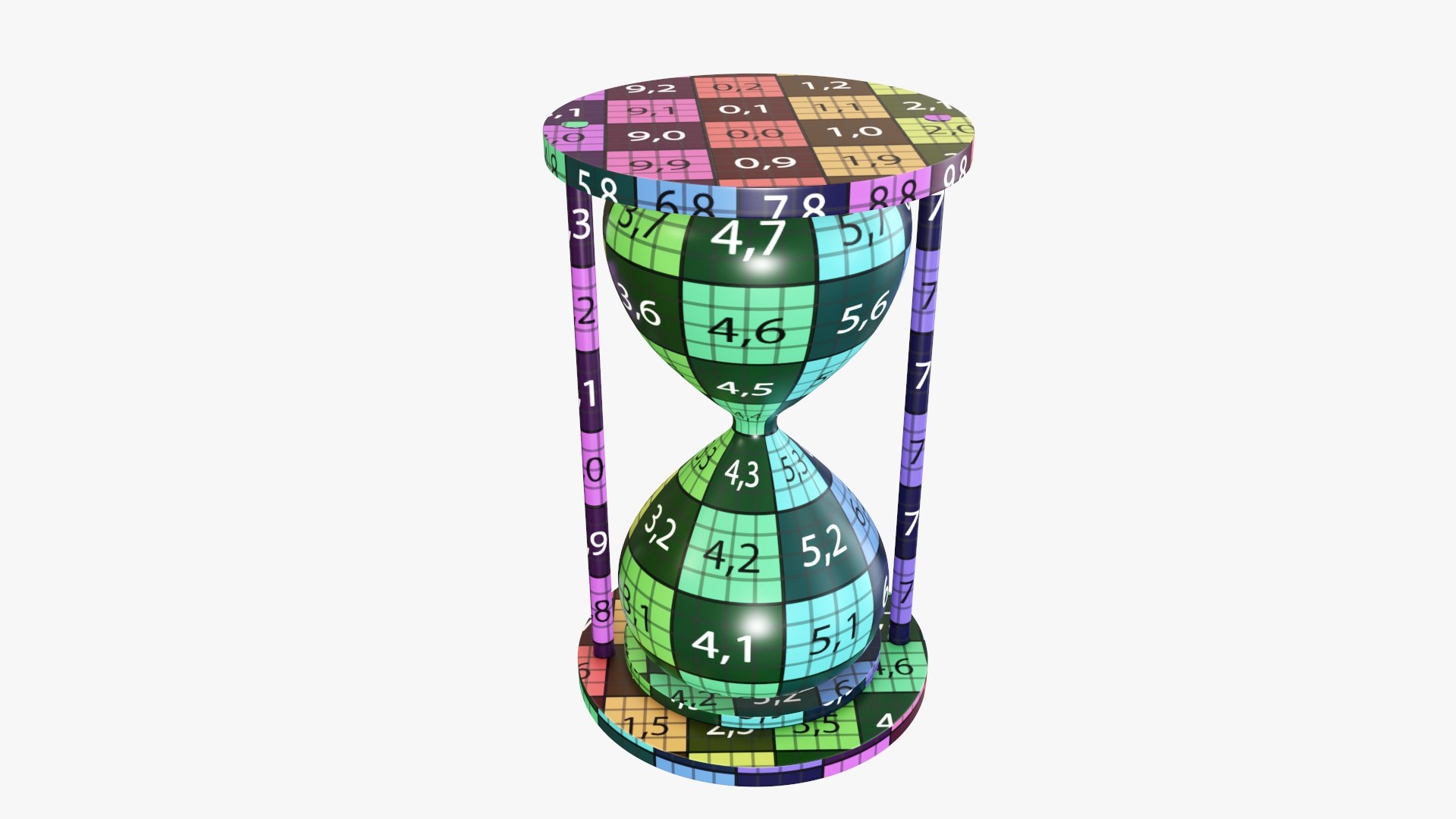 3D Time Hour Sand Model - TurboSquid 1571380