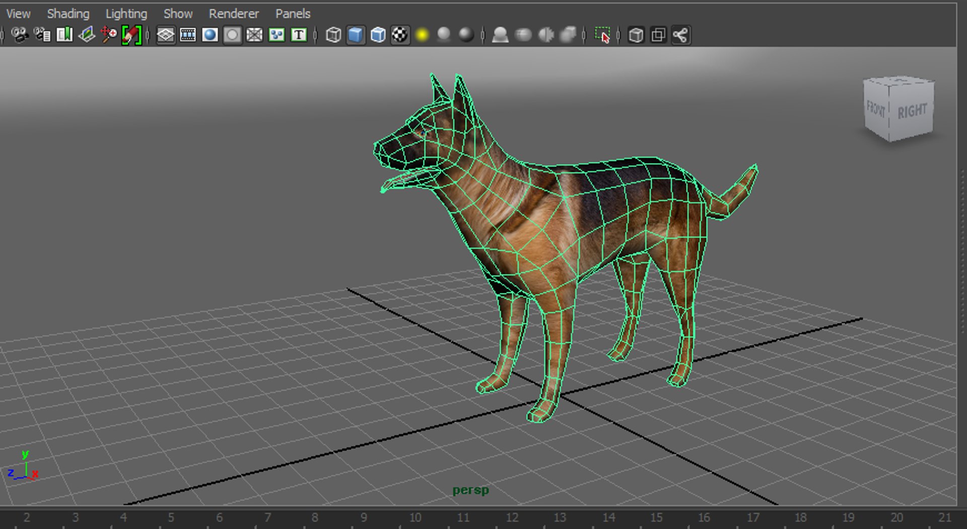 German Shepherd Dog Rigged 3D | 1142916 | TurboSquid