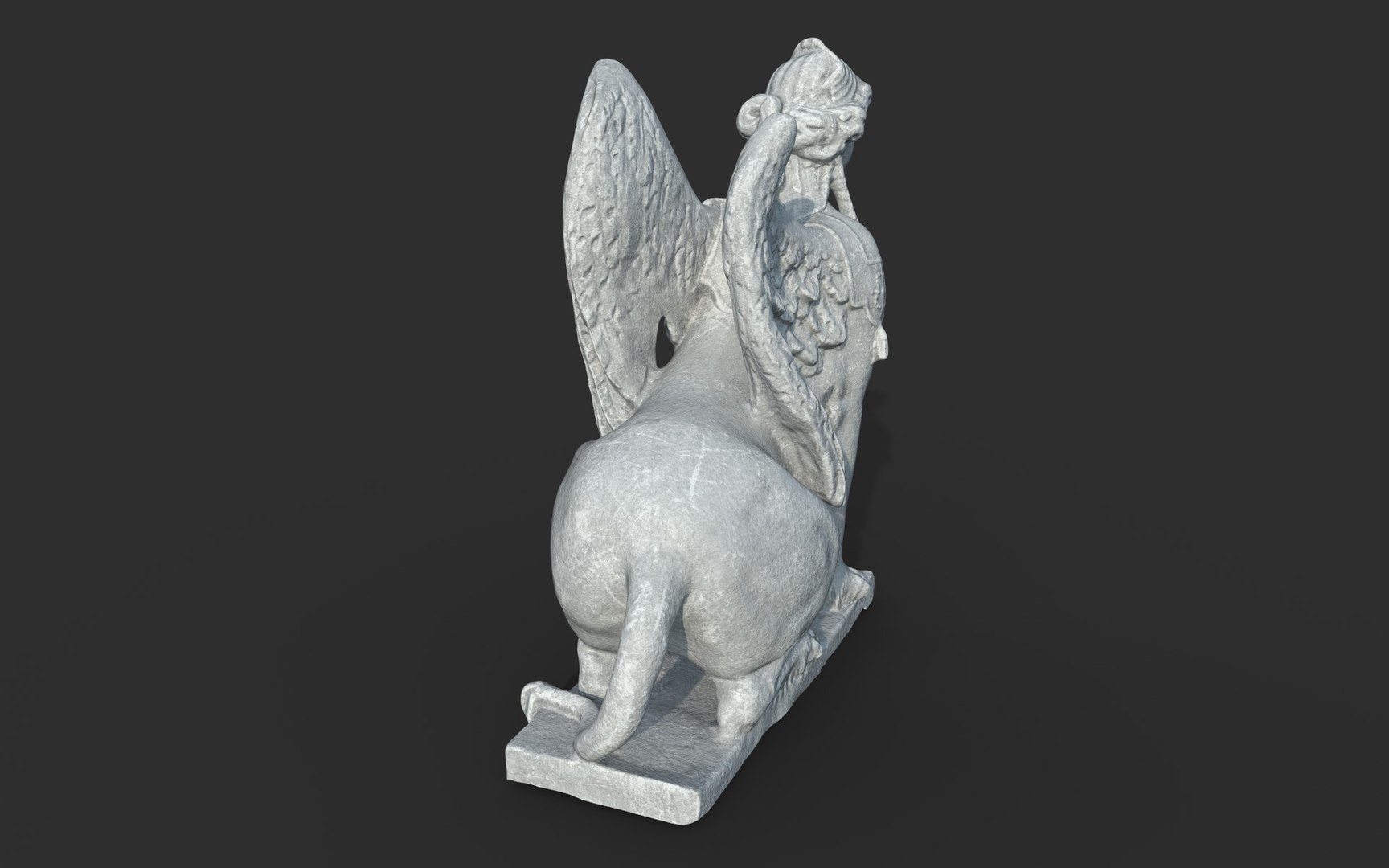 Sphinx Statue Creature 3D Model - TurboSquid 1539919