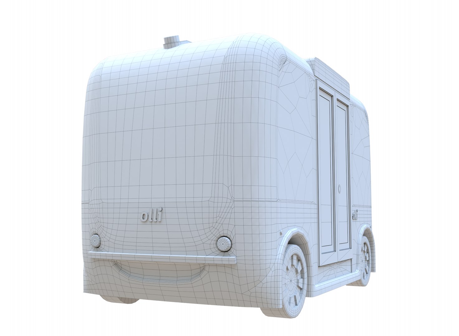 E-Bus Photo Realistic 3D Model - TurboSquid 1826192