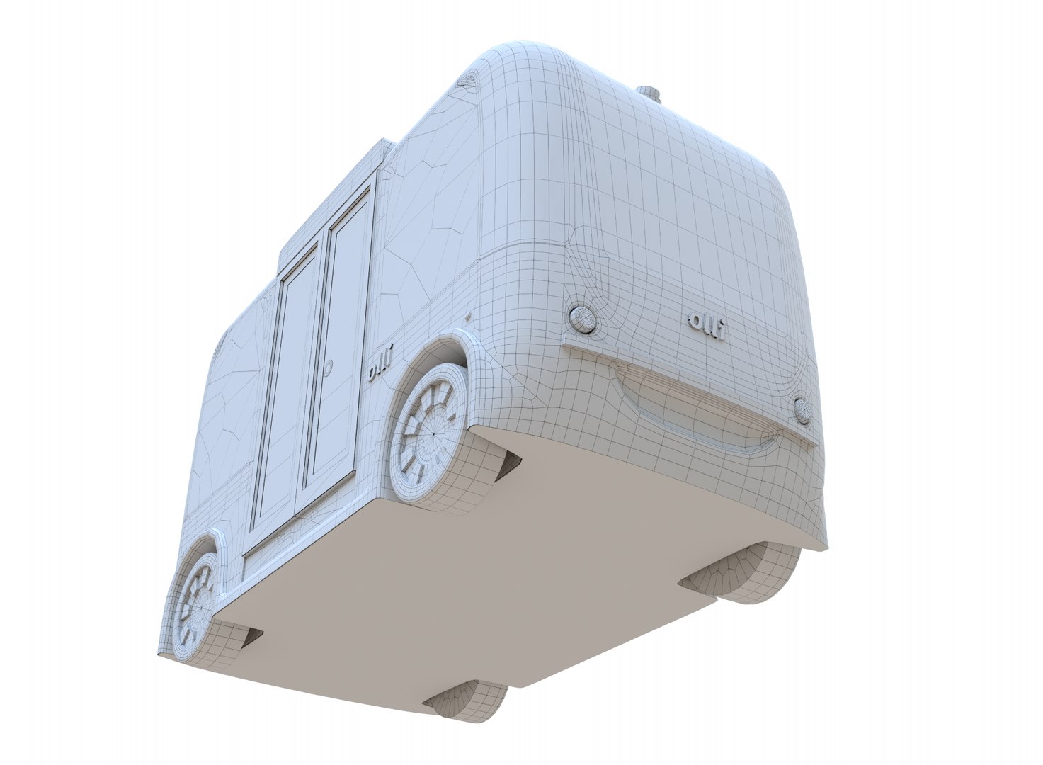 E-Bus Photo Realistic 3D Model - TurboSquid 1826192