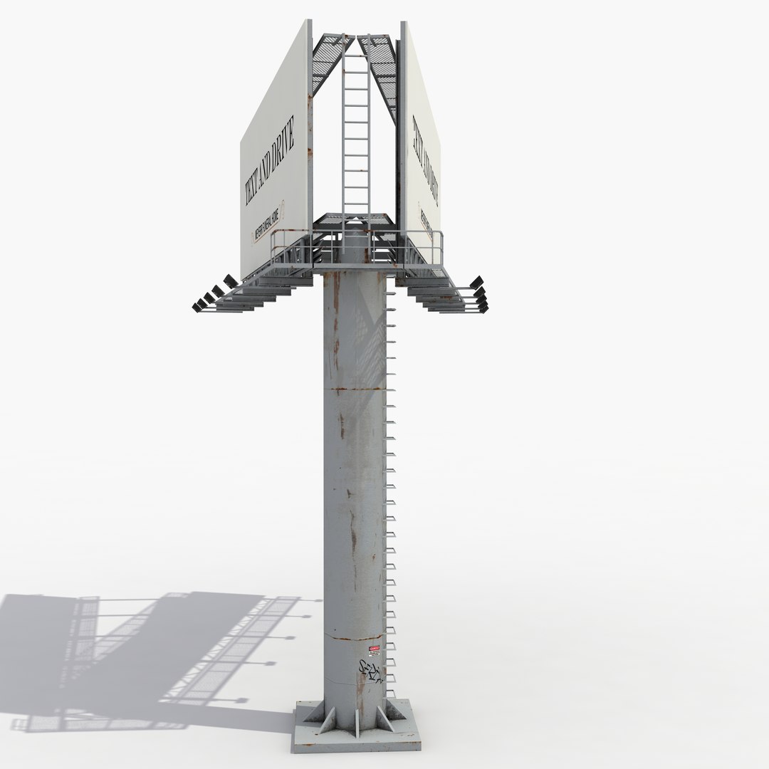 3D Large Billboard Model - TurboSquid 1216334