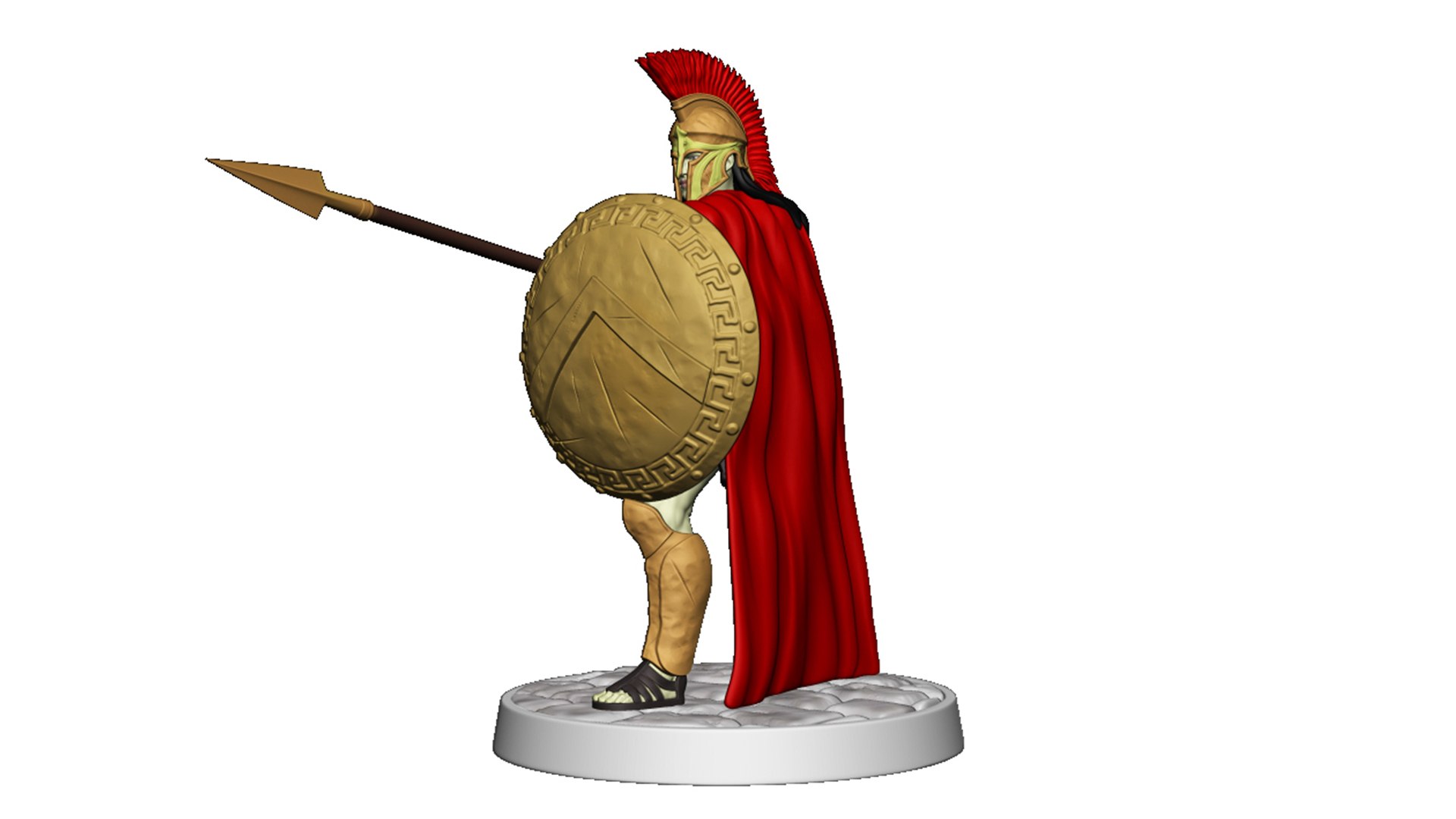 Spartan 4 Second Set Medium Spartan Army 3D Model - TurboSquid 2312733