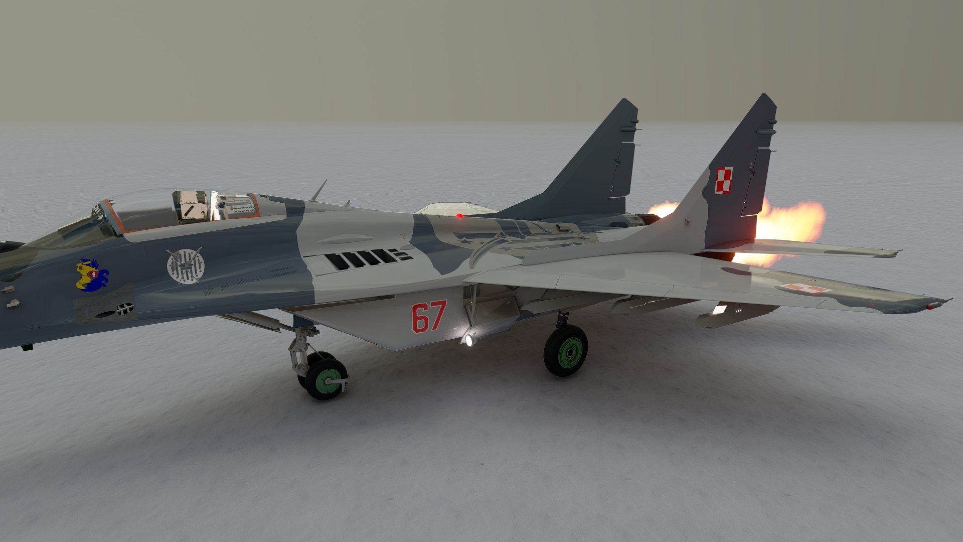 Mig 29 Jet Fighter Model - TurboSquid 2275064