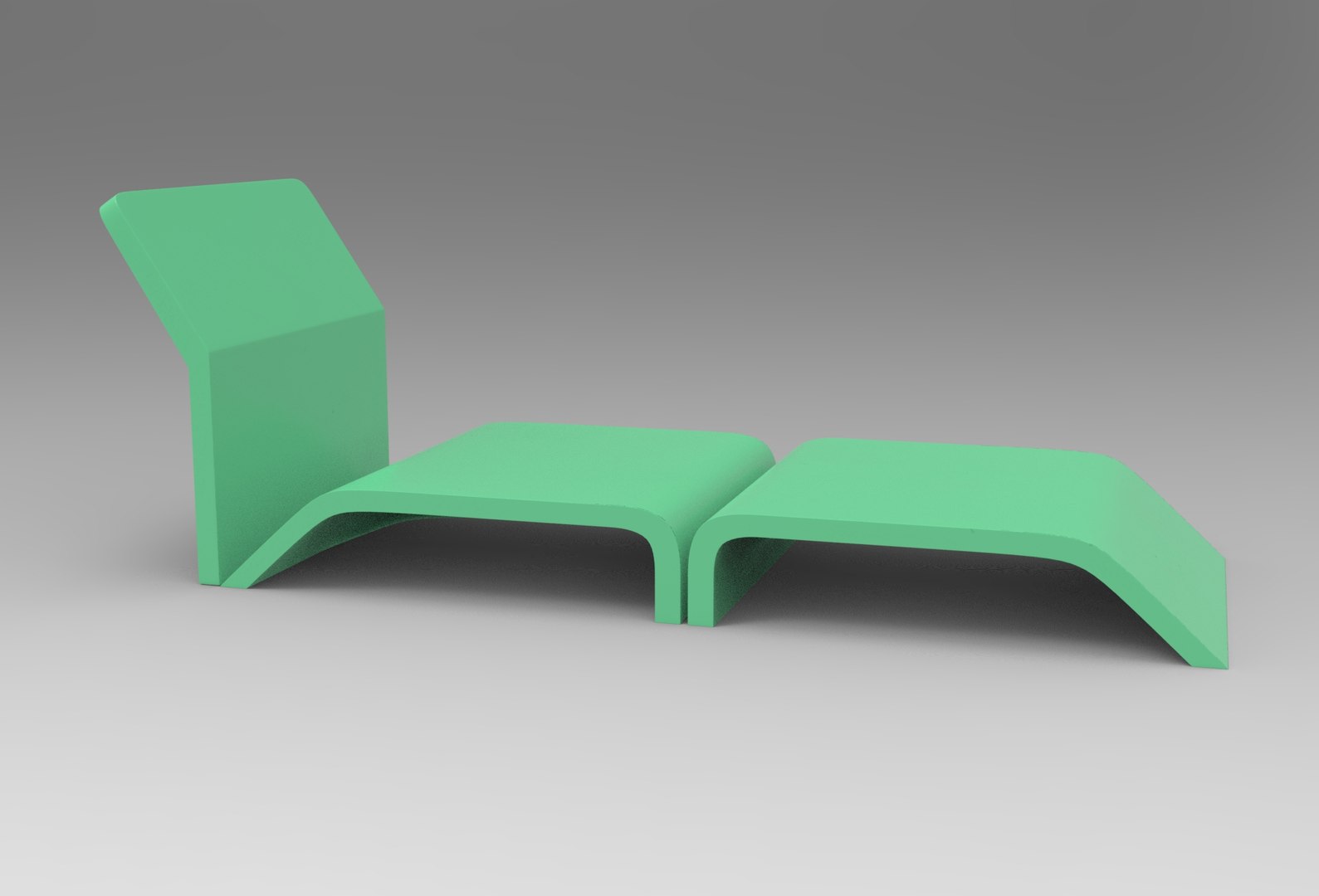 3D Jumbo Sun Lounger Model - TurboSquid 2247905