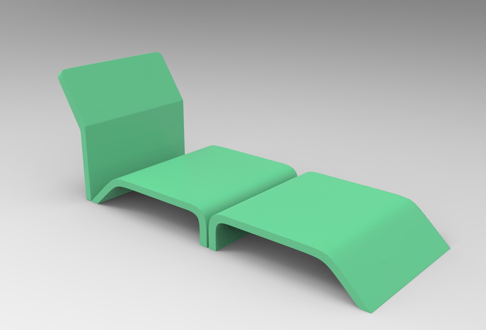 3D Jumbo Sun Lounger Model - TurboSquid 2247905