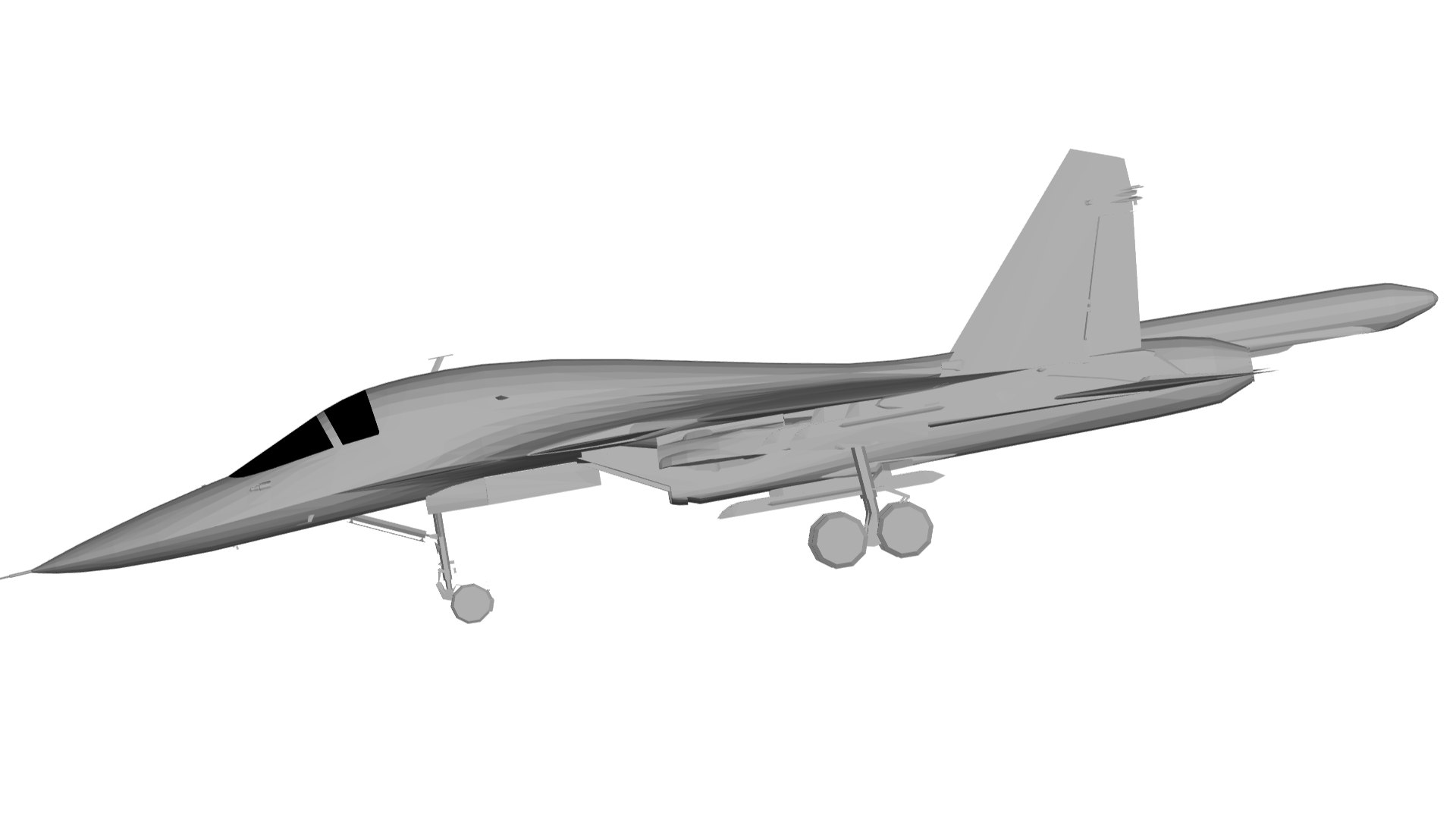 Sukhoi Su-34 3D model - TurboSquid 1988873