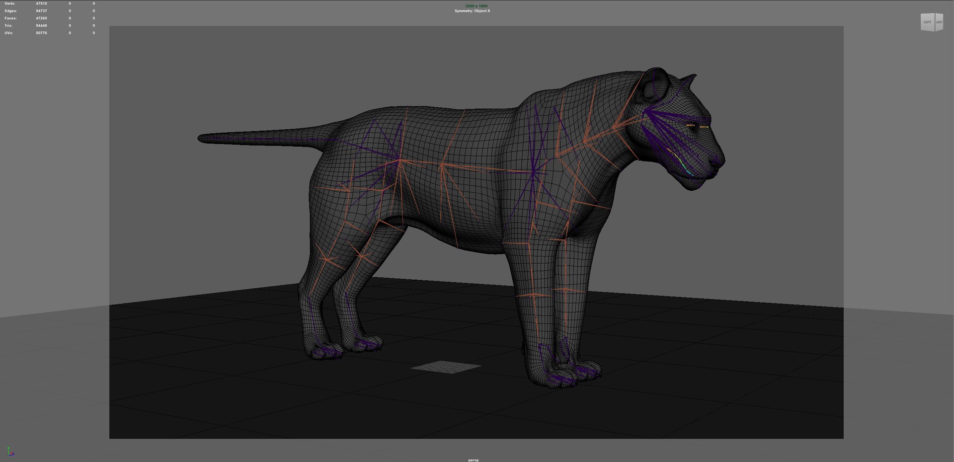 Tiger 2025 RIG Xgen-core 3D - TurboSquid 2380472