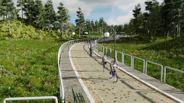 Park blender 3D - TurboSquid 1563027