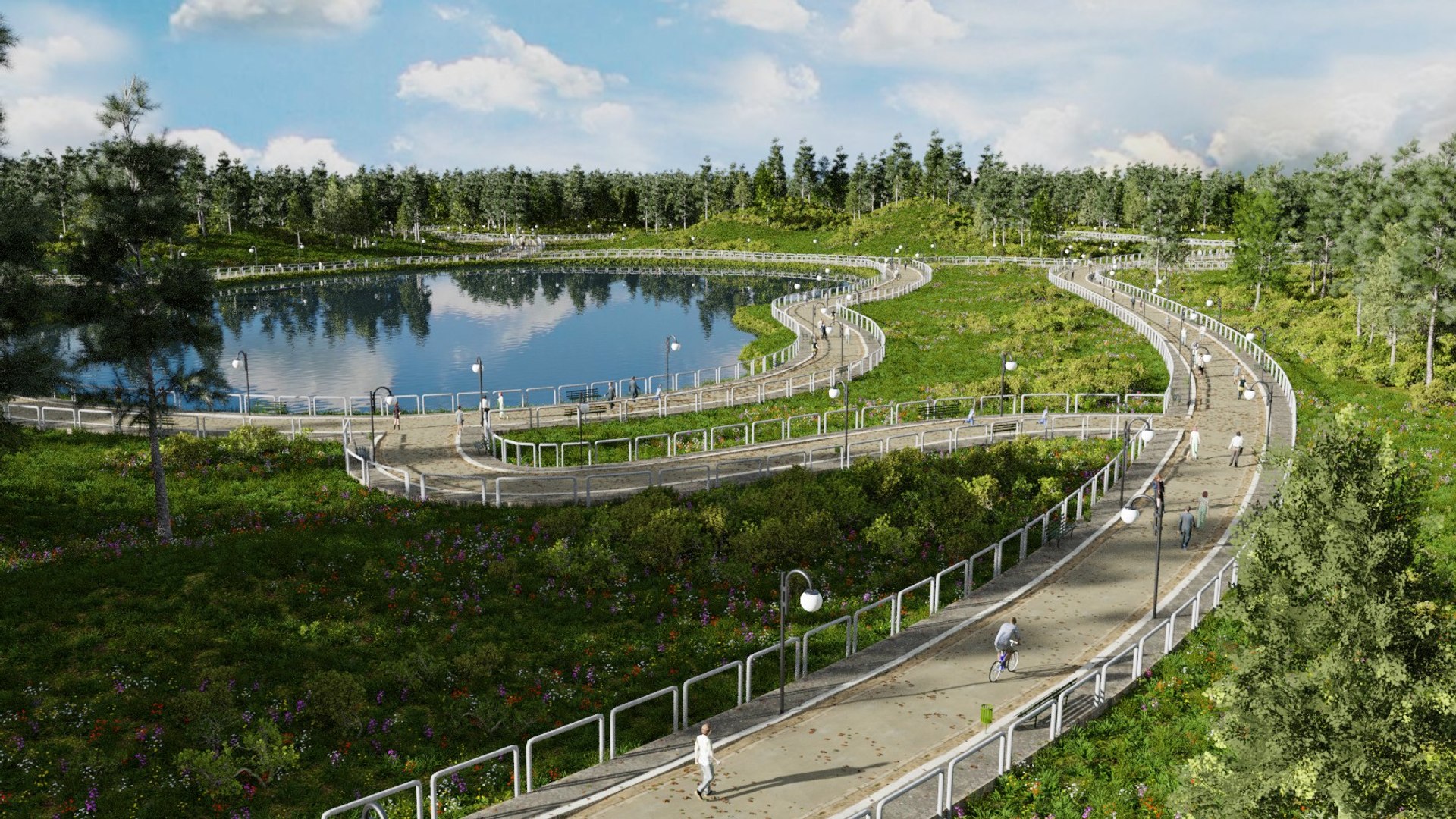 Park Blender 3D - TurboSquid 1563027