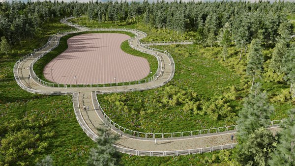 Park blender 3D - TurboSquid 1563027