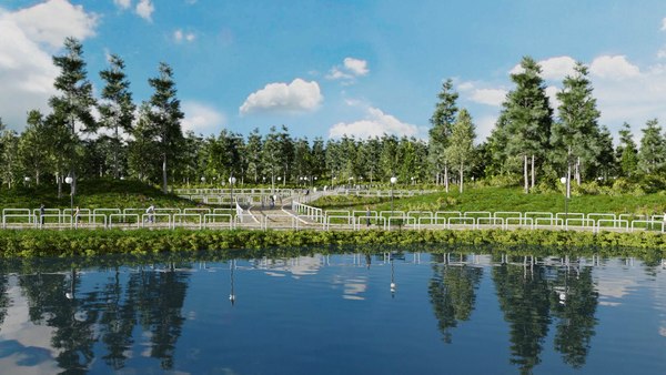 Park blender 3D - TurboSquid 1563027