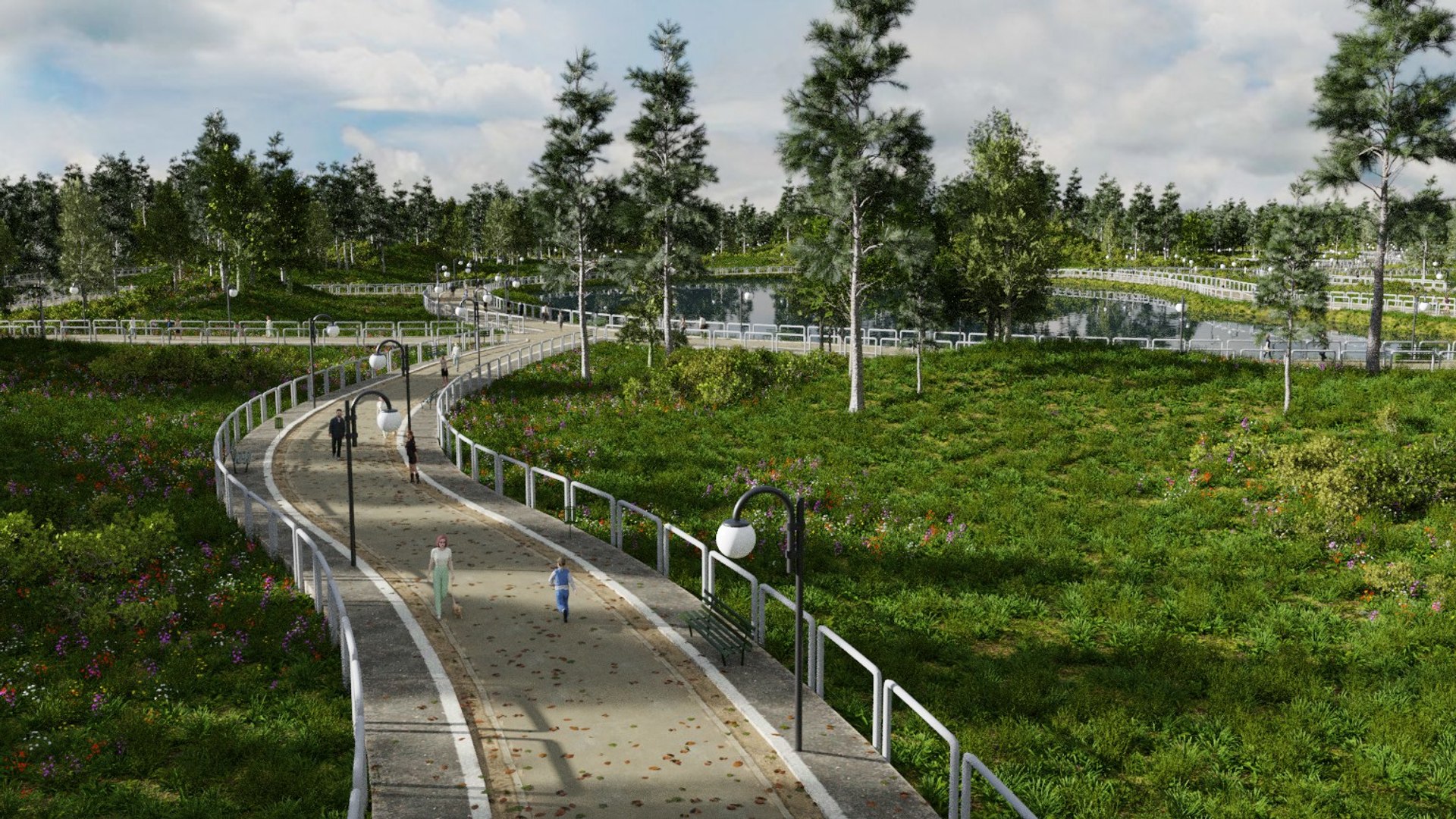 Park Blender 3D - TurboSquid 1563027