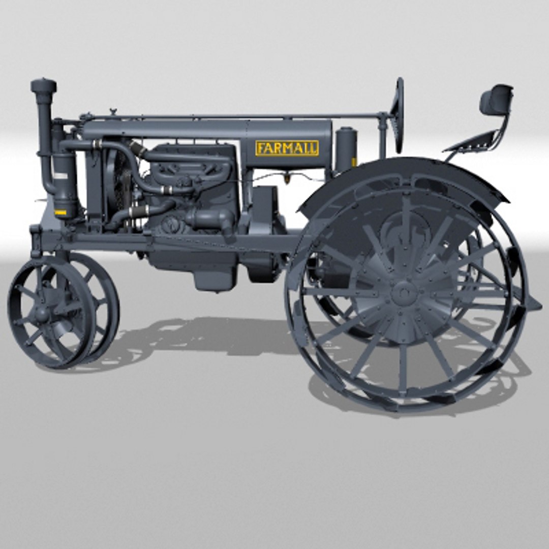 Farmall Tractor 3d Lwo